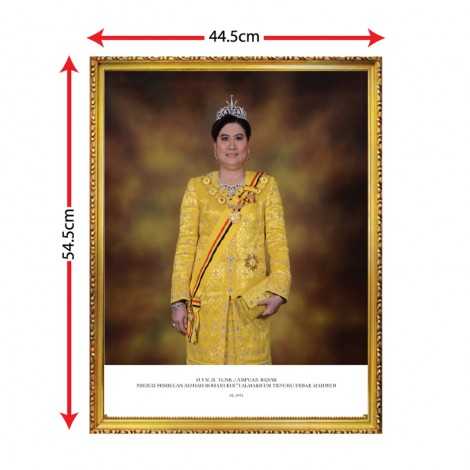 Bingkai Potret Tunku Ampuan Besar N. Sembilan