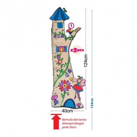Colourful Eva Height Scale - Discontinued