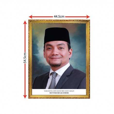 Bingkai Potret Menteri Besar Johor