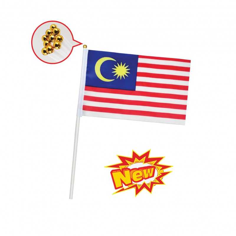 Handhold Flag With Stick Malaysia (M)