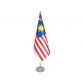 Flag 100cm x 150cm Malaysia - Cone Shape - Satin - CALL FOR PRICE