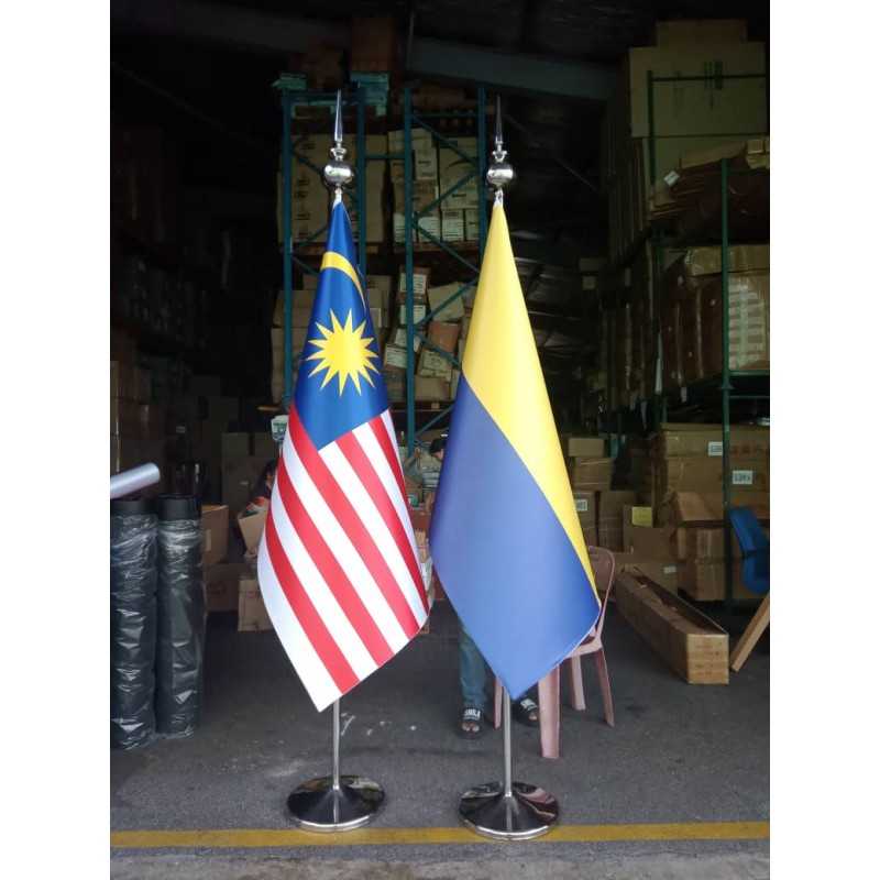 Flag 100cm x 150cm Perlis - Cone Shape - Satin - CALL FOR PRICE